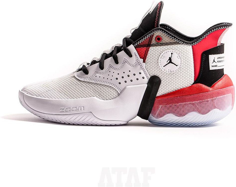 Nike Air Jordan React Elevation White University Red Black - Ceny i ...