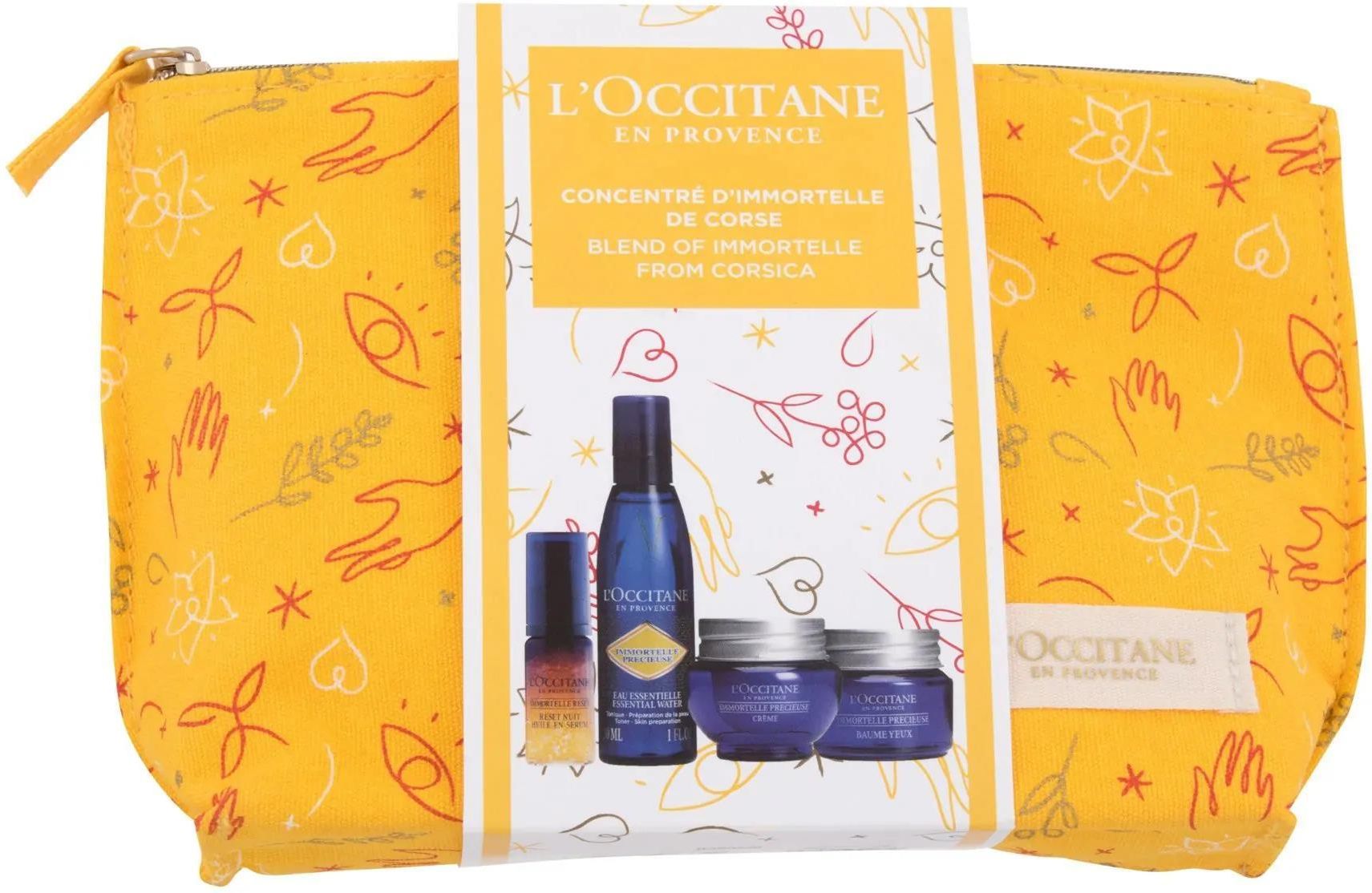 L'Occitane Zestaw Immortelle Precious Christmas Set Krem 8ml + Serum ...