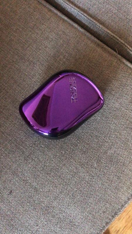 Tangle Teezer Compact Styler Hairbrush Szczotka do włosów Purple Dazzle ...