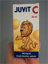 Juvit C 100mg krople 40ml - Opinie i ceny na Ceneo.pl