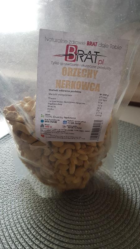 Brat Pl Orzechy Nerkowca 500G - Ceny i opinie - Ceneo.pl