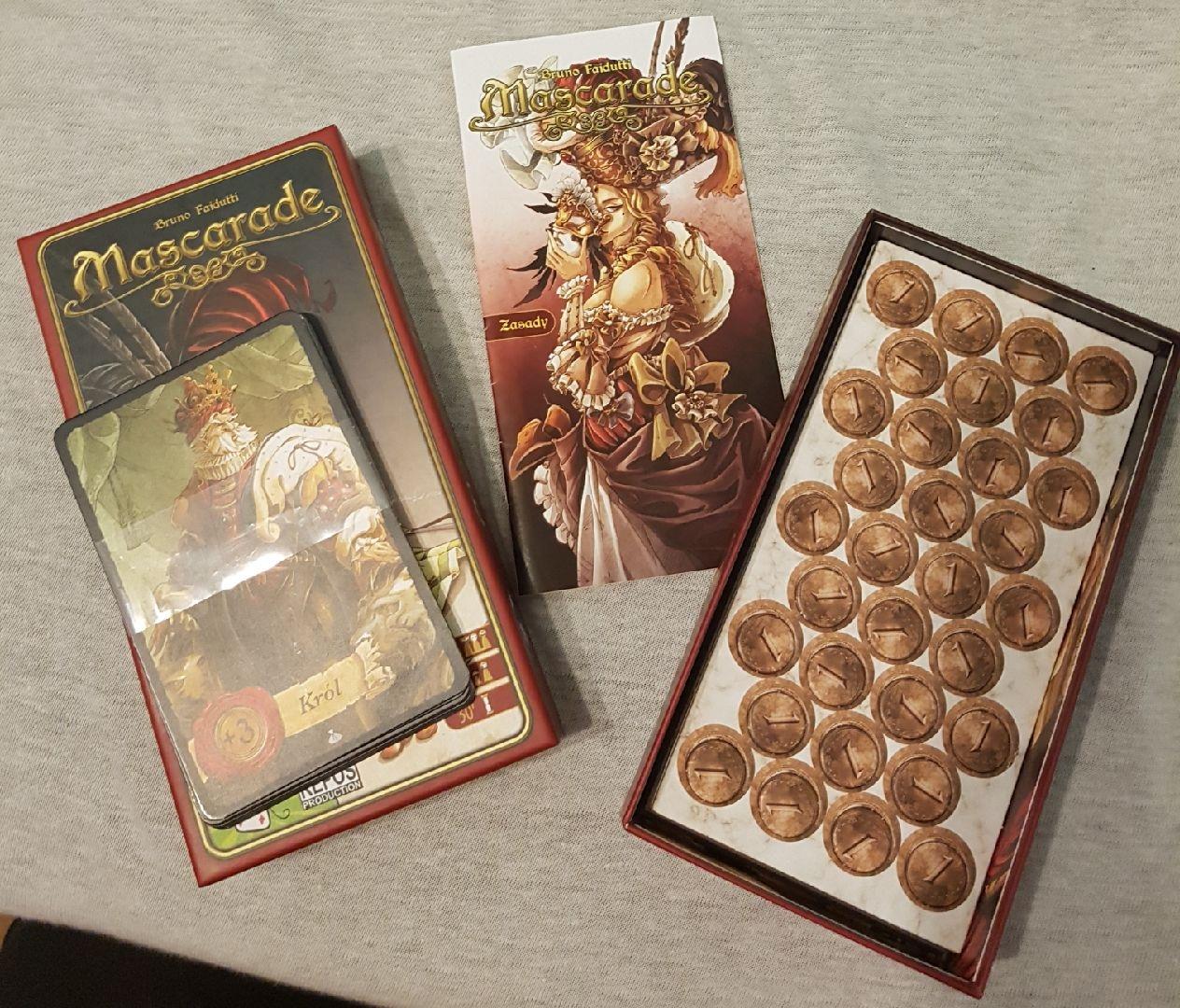 Repos Production Maskarada - Gra planszowa. Ceny i opinie - Ceneo.pl