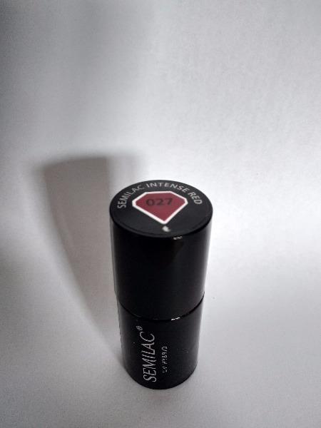 Semilac Lakier Hybrydowy 027 Intense Red 7ml - Opinie i ceny na Ceneo.pl