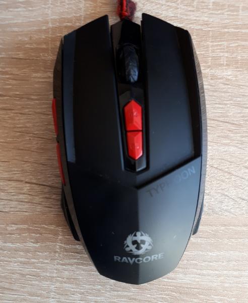 Mysz Ravcore Typhoon Czarna (RAVMYS45246) - Opinie i ceny na Ceneo.pl