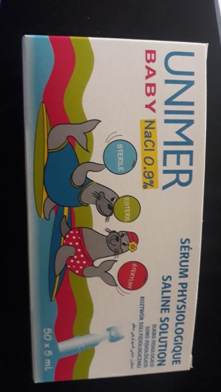UNIMER Baby Natrium Chloratum 0,9% 50 ampułek po 5ml - Opinie i ceny na ...