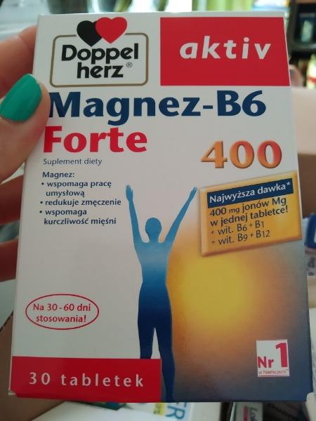 Doppelherz Aktiv Magnez-B6 Forte 400 30tabl. - Opinie i ceny na Ceneo.pl