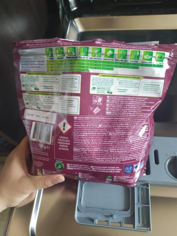 Sunlight Expert Extra Power All In 1 Tabletki Do Zmywarki Lemon 52Szt ...