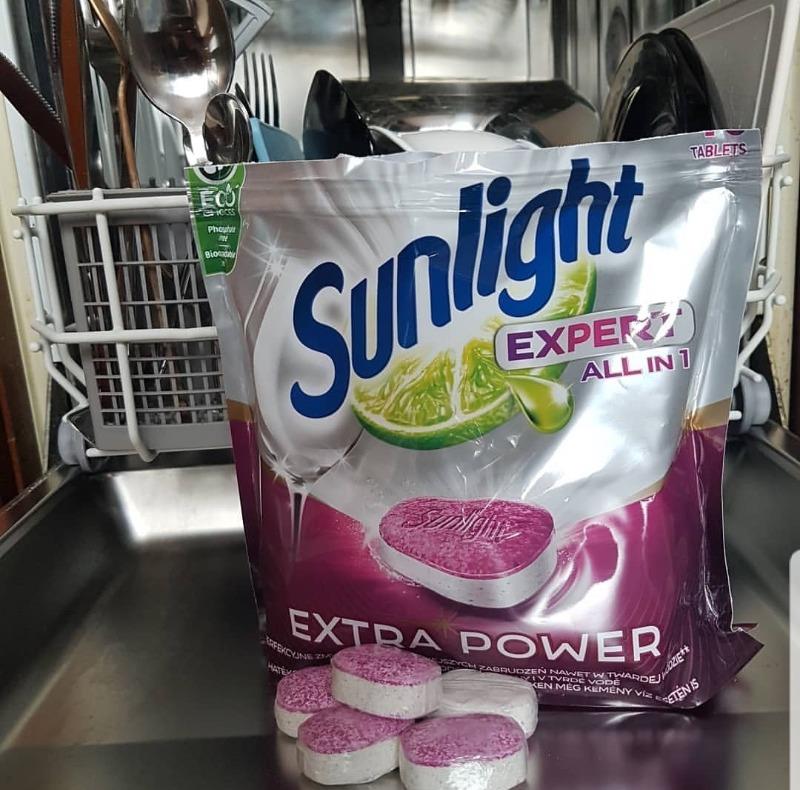 Sunlight Expert Extra Power All In 1 Tabletki Do Zmywarki Lemon 52Szt ...