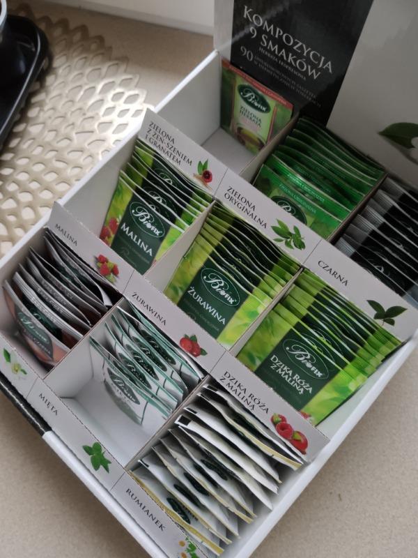 BIOFIX 90x2g Kompozycja 9 smaków Zestaw herbat - Opinie i ceny na Ceneo.pl