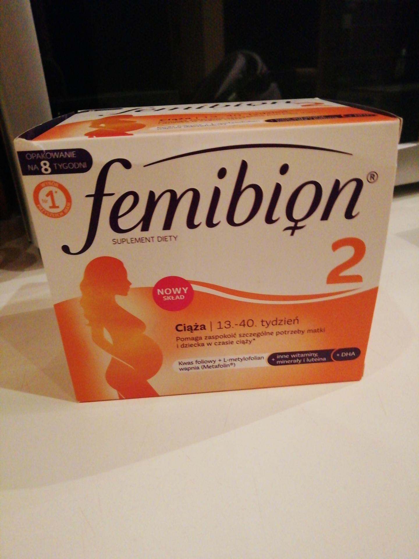 Femibion Natal 2 Plus dla kobiet w ciąży i karmiących 2x60 szt - Opinie ...