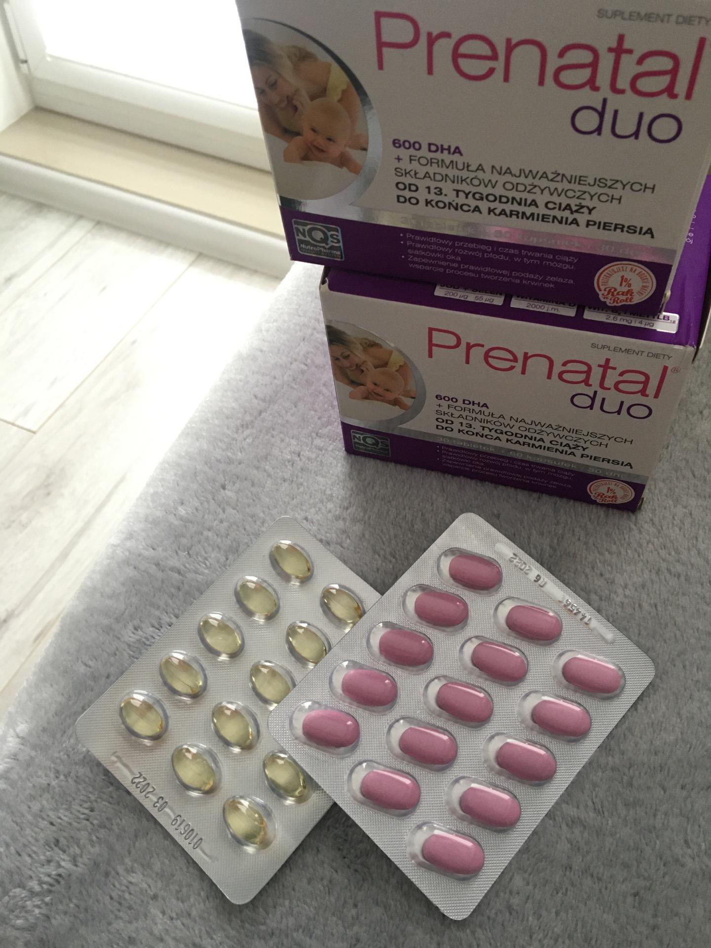 Nutropharma Prenatal DUO Classic 30 tabl. + DHA 60 tabl. - Opinie i ...