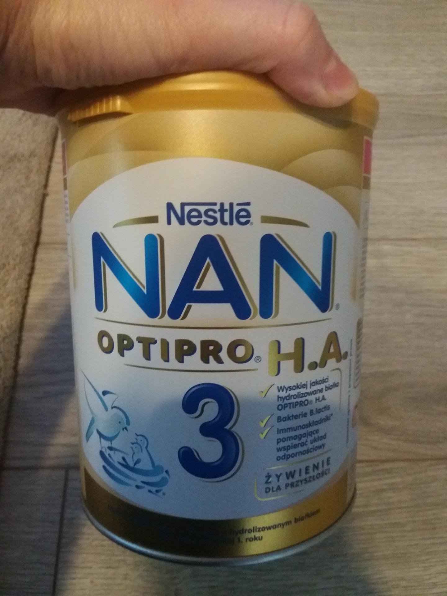 NESTLE NAN Expert Pro HA 3 Mleko Modyfikowane Junior dla dzieci powyżej ...