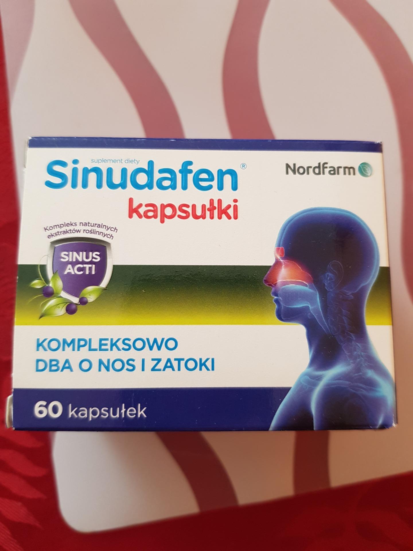 Sinudafen 60 kapsułek - Opinie i ceny na Ceneo.pl