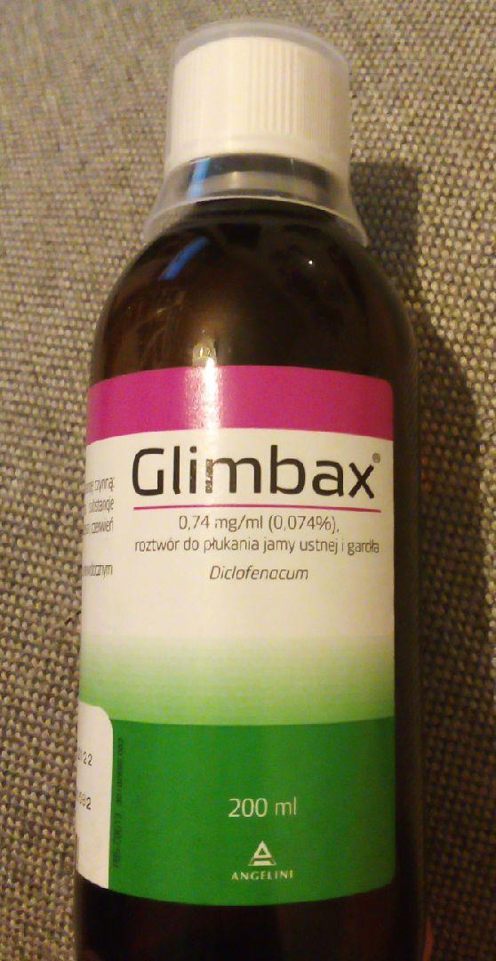 Glimbax roztwór do płukania gardła 200ml - Opinie i ceny na Ceneo.pl