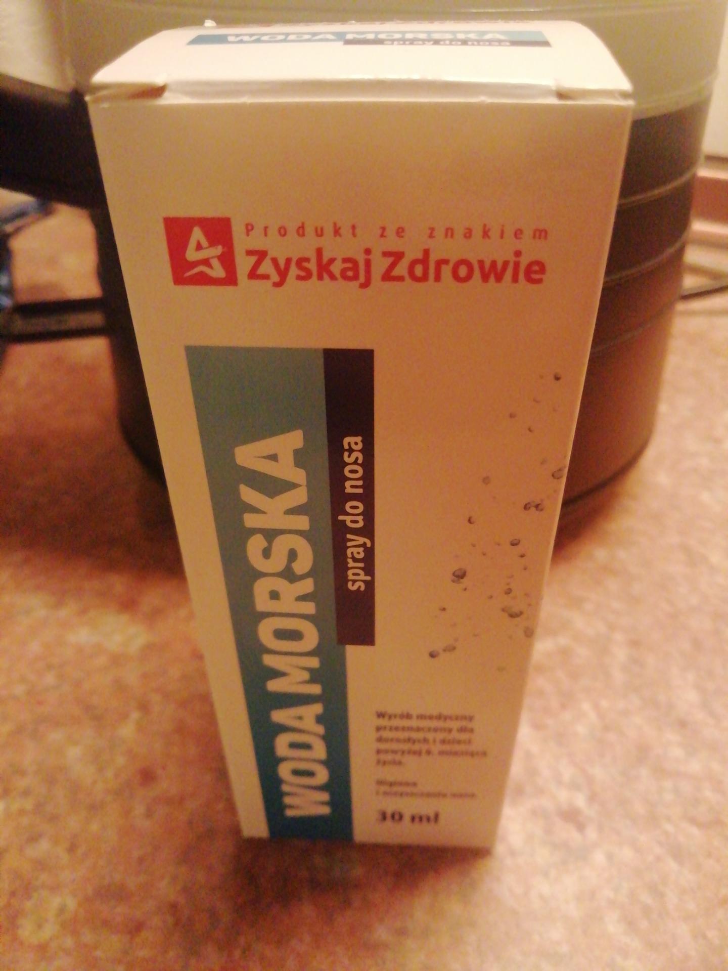 Zyskaj Zdrowie Woda morska Spray no nosa 30ml - Opinie i ceny na Ceneo.pl