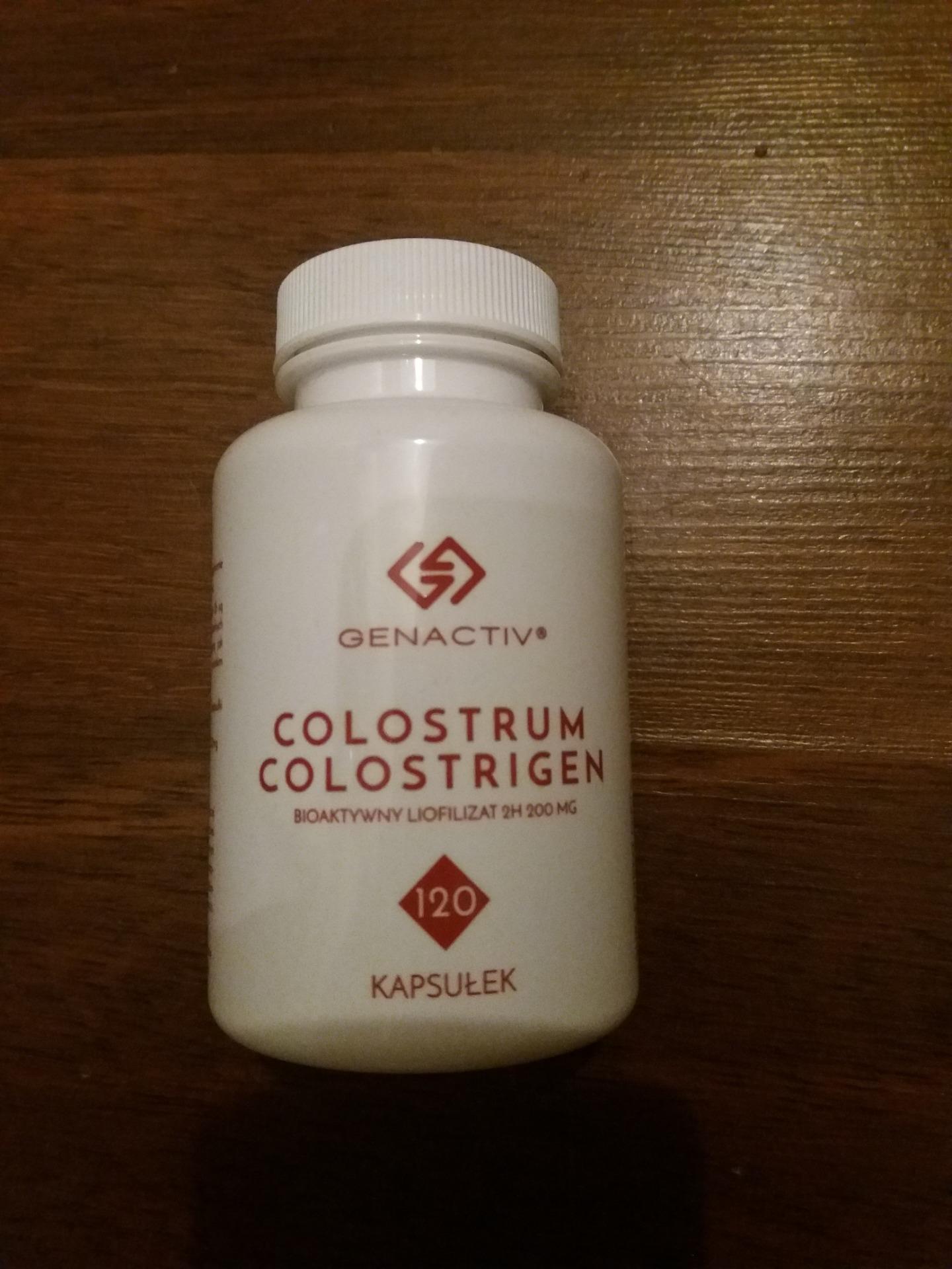 Genactiv Colostrum Colostrigen 120kaps. - Opinie i ceny na Ceneo.pl