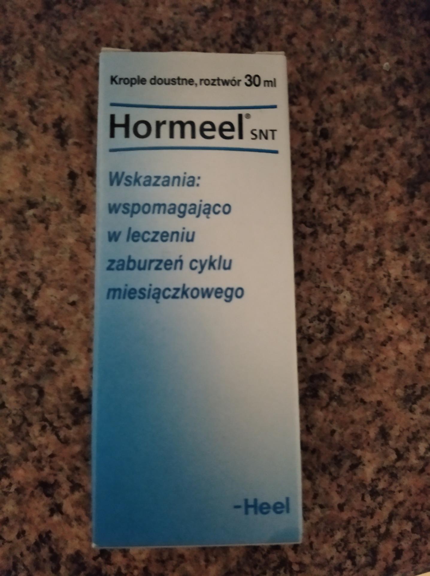 Lek homeopatyczny HEEL Hormeel SNT krople 30 ml - Opinie i ceny na Ceneo.pl