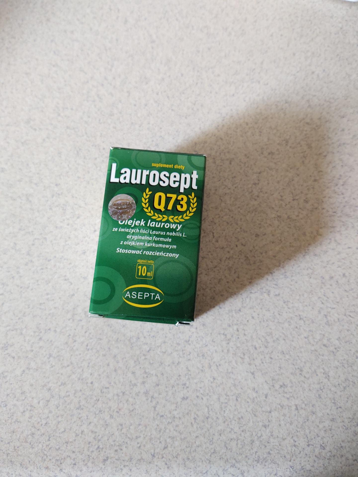 Asepta Laurosept Q73 Olejek Laurowy 10ml - Opinie i ceny na Ceneo.pl