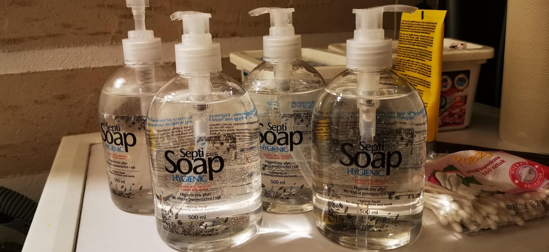 Clovin Septi Soap Hygienic Antybakteryjny Higieniczny Płyn 500Ml ...