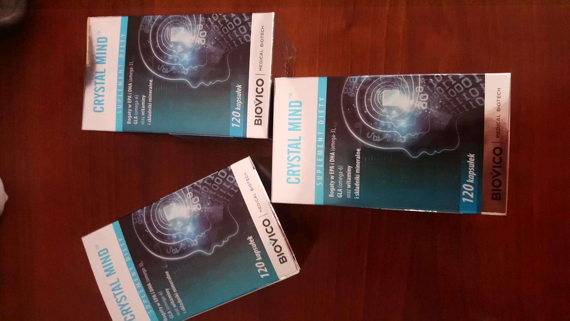 Crystal Mind 120 kapsułek - Opinie i ceny na Ceneo.pl