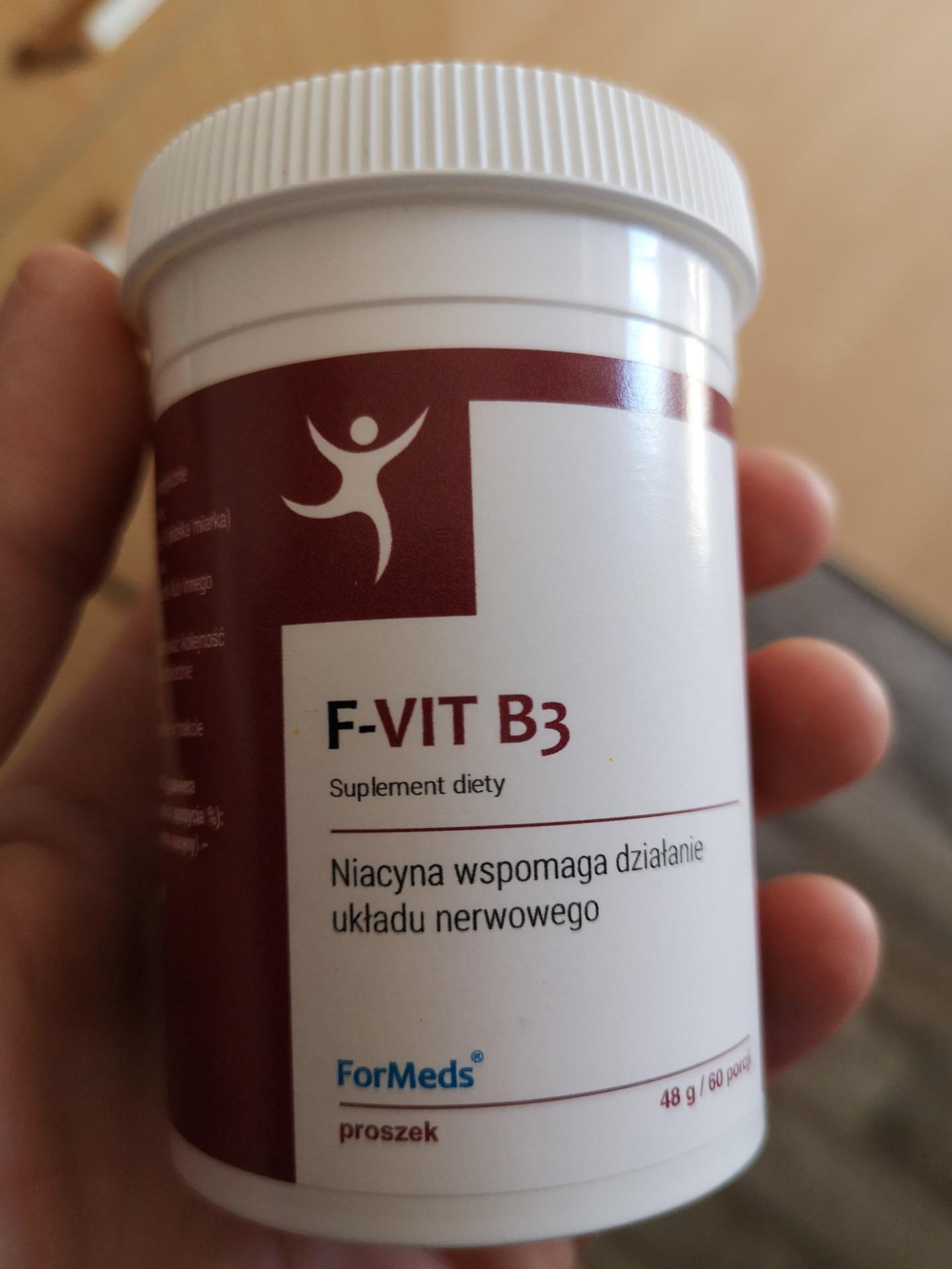 Formeds F-VIT B3 Witamina B3 Niacyna 60 porcji - Opinie i ceny na Ceneo.pl