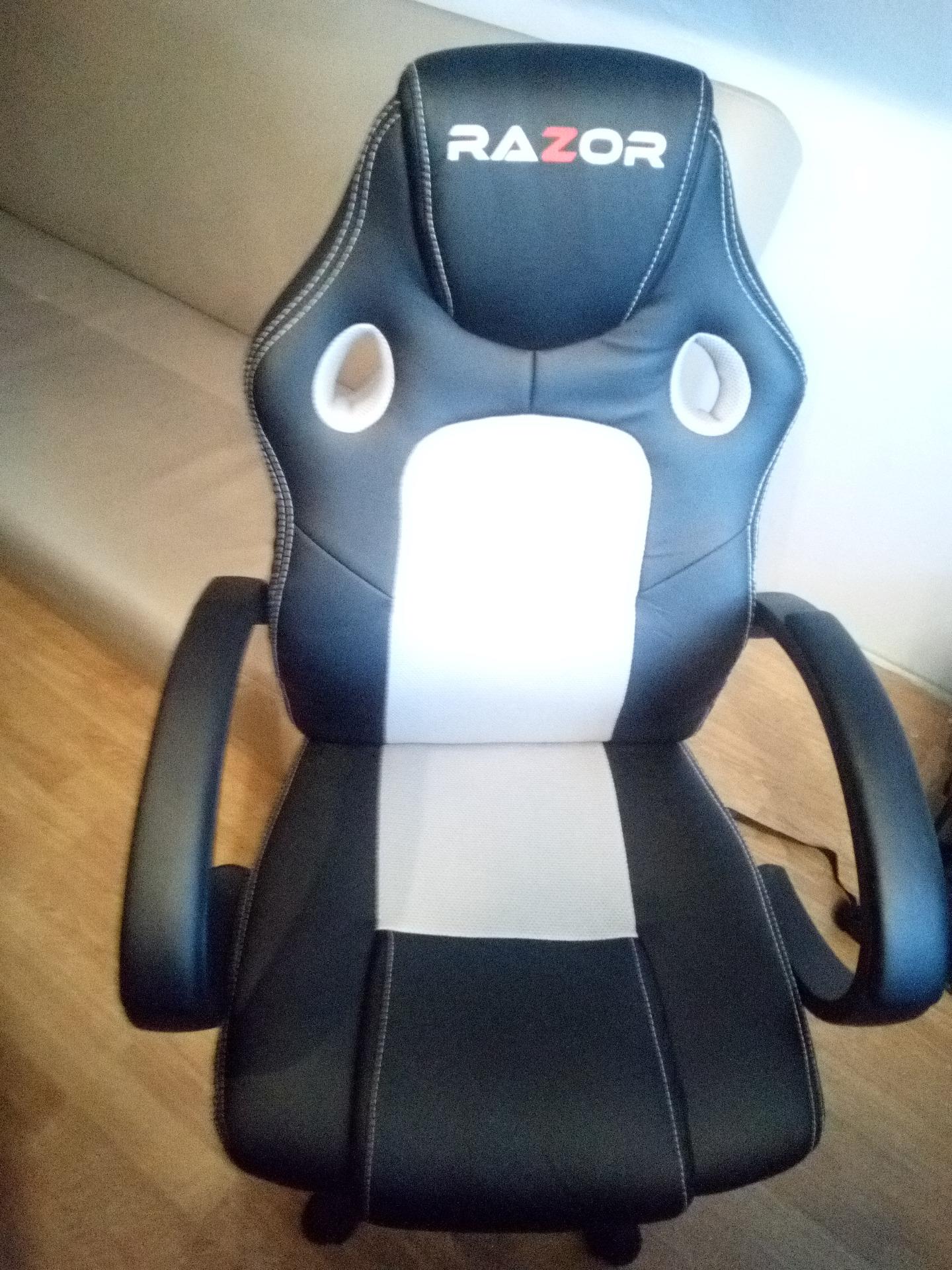 Fotel dla gracza Razor Fotel Gamingowy Racer 01 Szary (FR01SZ) - Ceny i ...