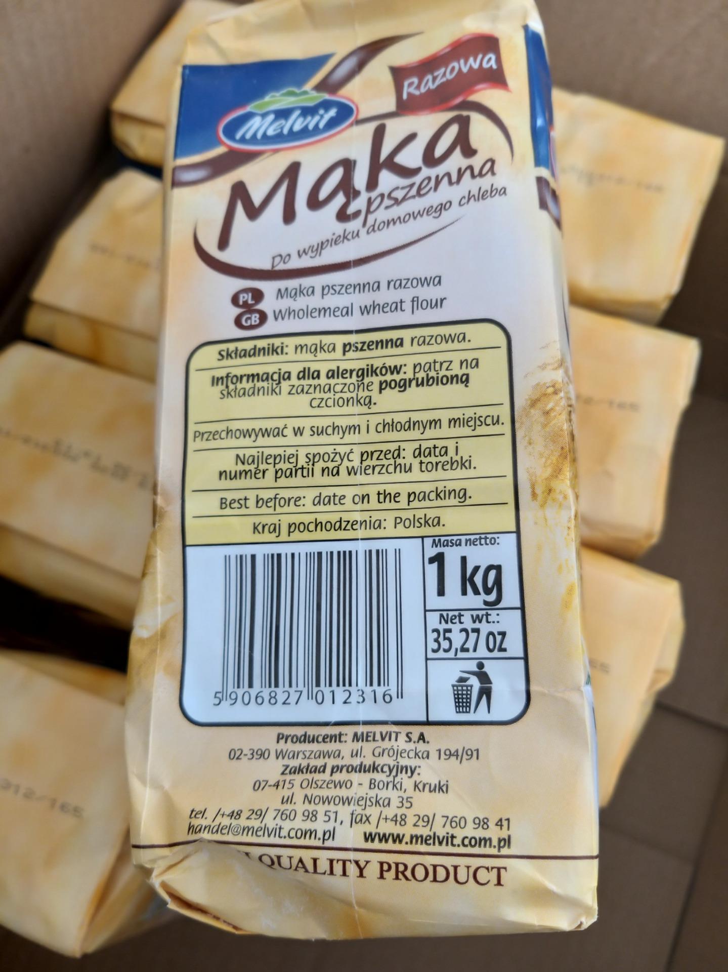 Melvit Maka Pszenna Razowa Do Wypieku Chleba 1Kg - Ceny i opinie - Ceneo.pl