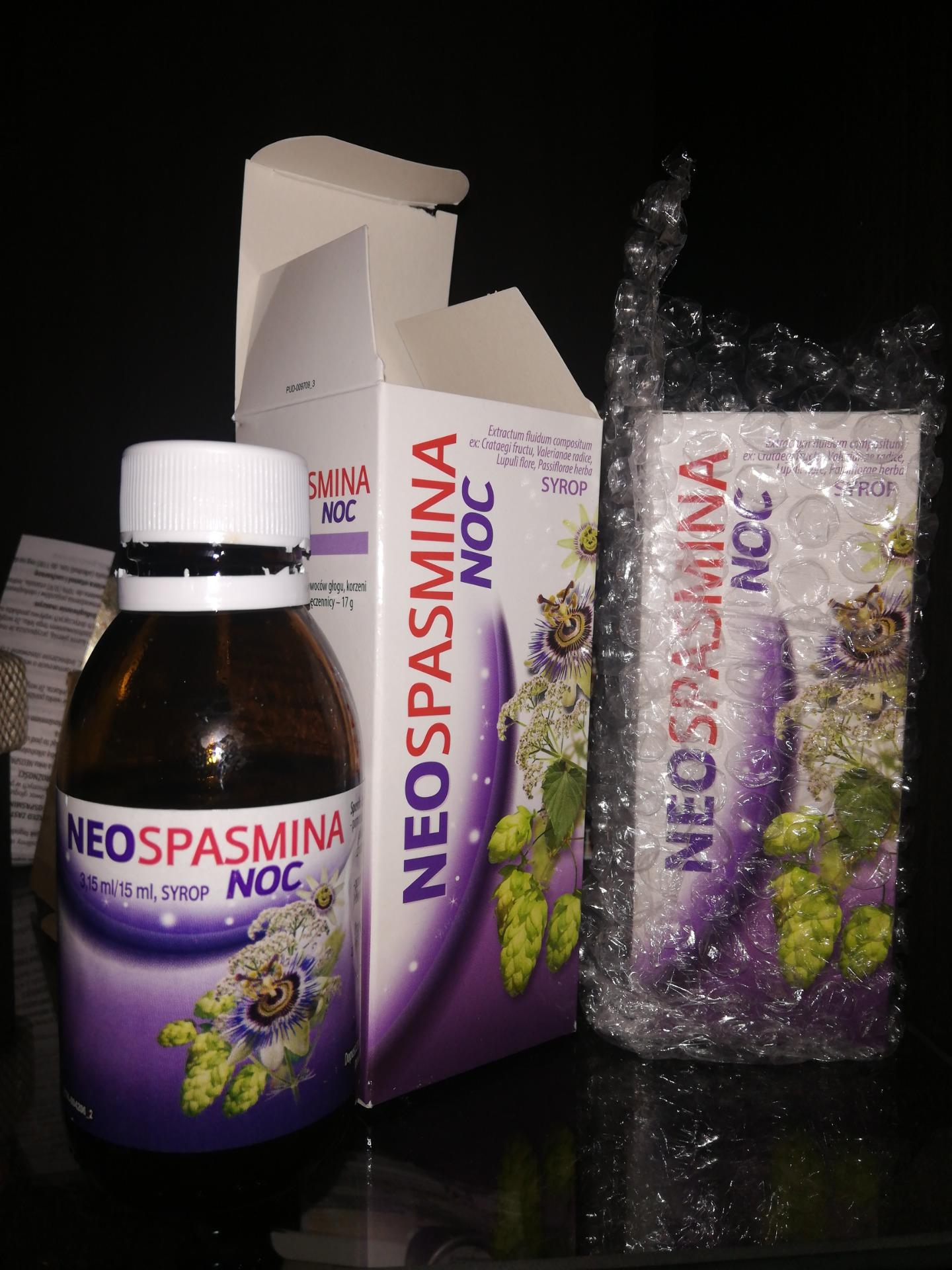 Lek na układ nerwowy Neospasmina Noc Syrop 119ml - Opinie i ceny na ...