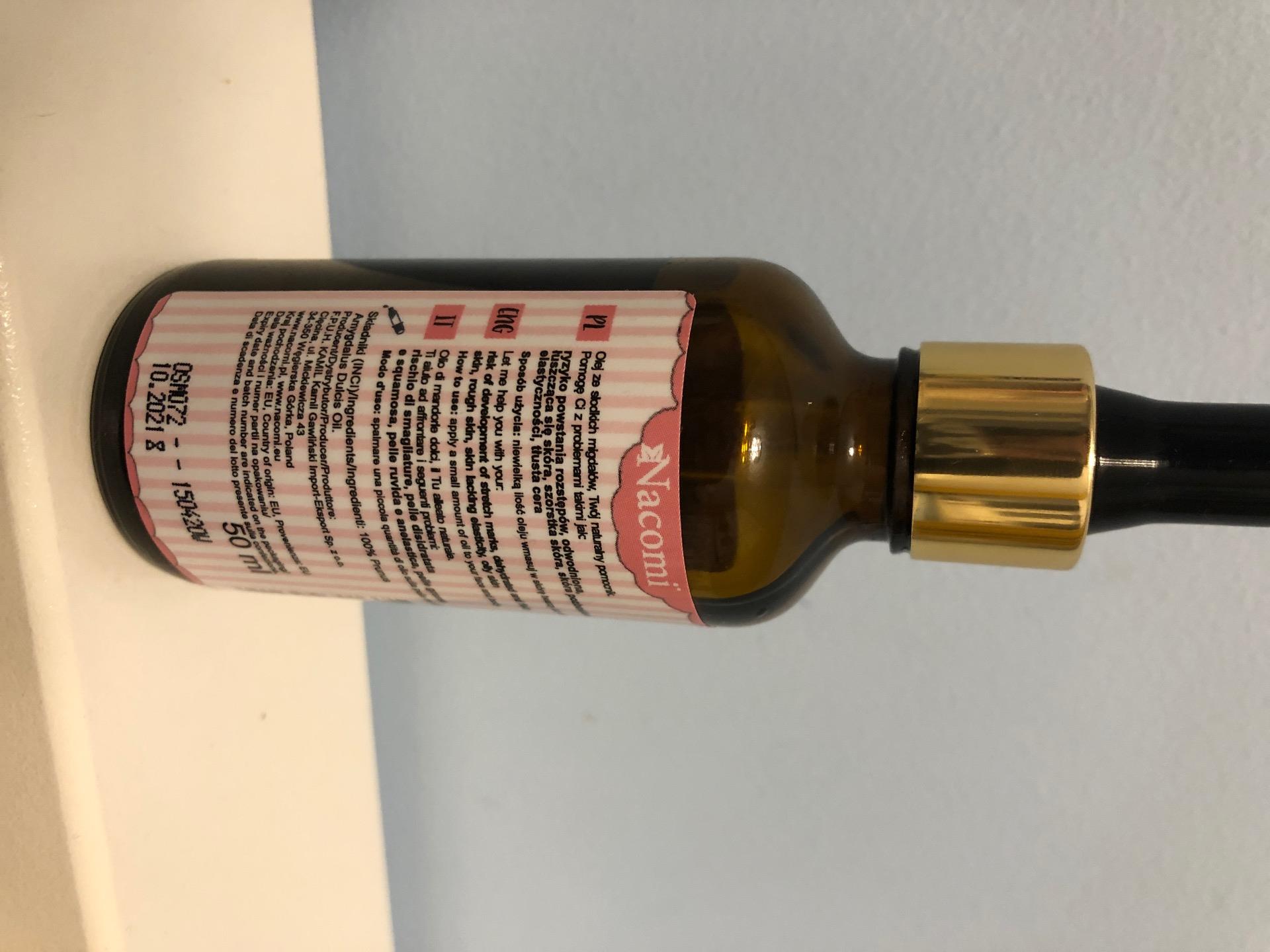 Nacomi olej ze słodkich migdałów z pipetą 50ml - Opinie i ceny na Ceneo.pl