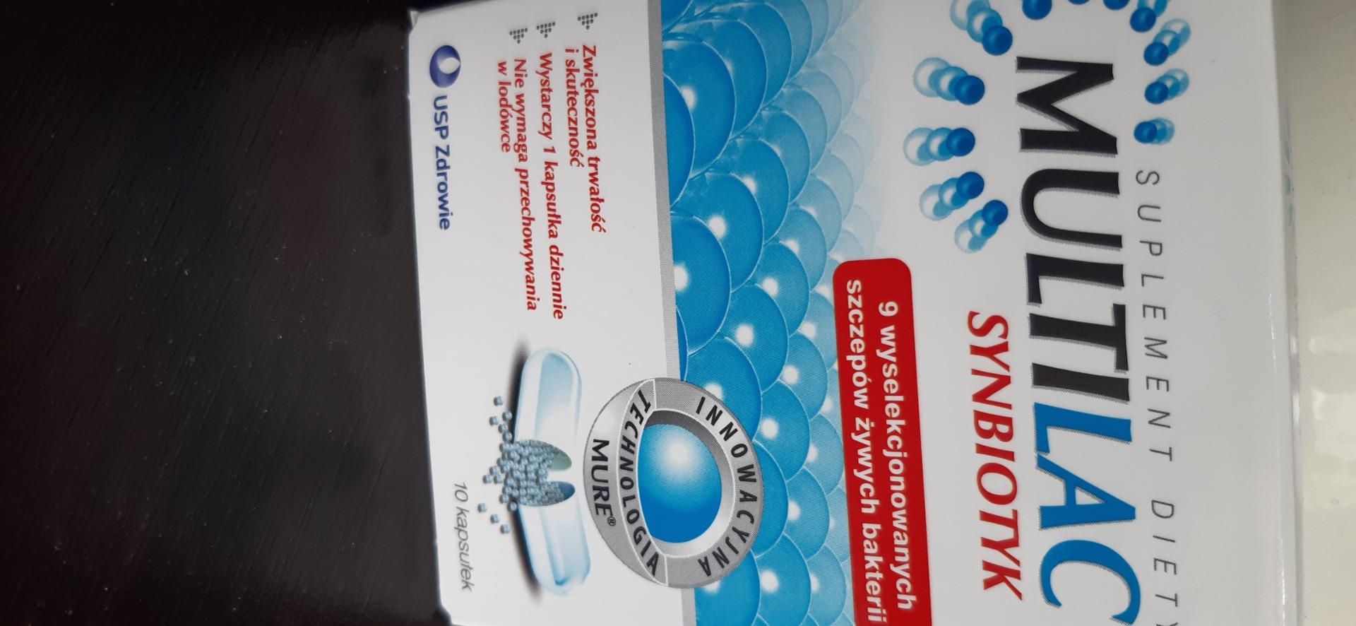 Multilac probiotyk 10 kapsułek - Opinie i ceny na Ceneo.pl