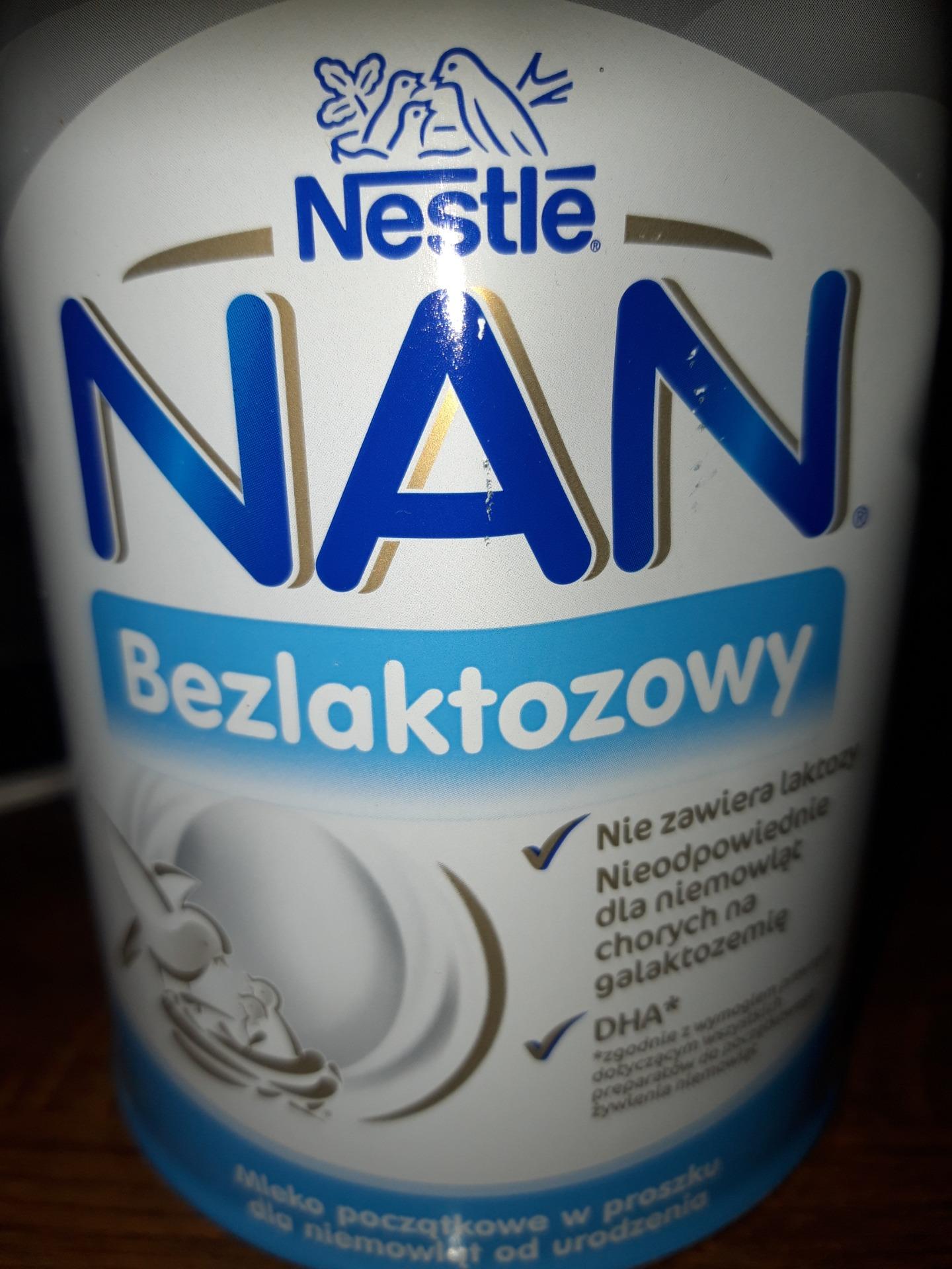 NESTLE NAN EXPERT PRO Bezlaktozowy Mleko początkowe dla niemowląt od ...