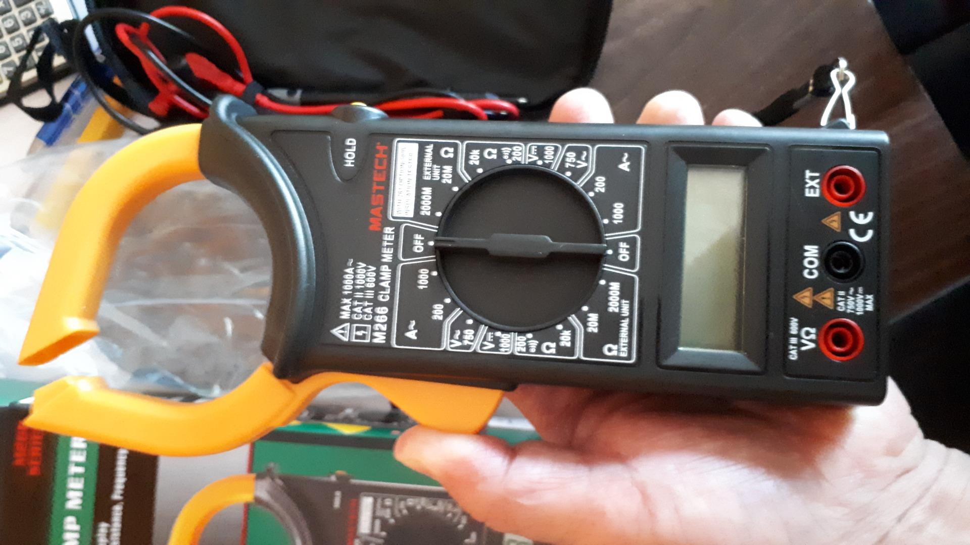 Mastech Multimetr Cęgowy 1000A M-266 - - Opinie i ceny na Ceneo.pl
