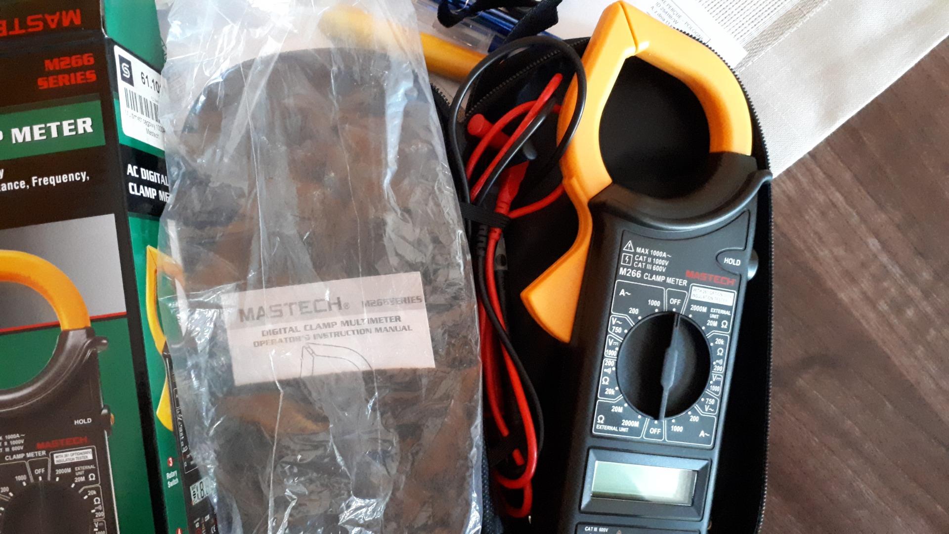 Mastech Multimetr Cęgowy 1000A M-266 - - Opinie i ceny na Ceneo.pl