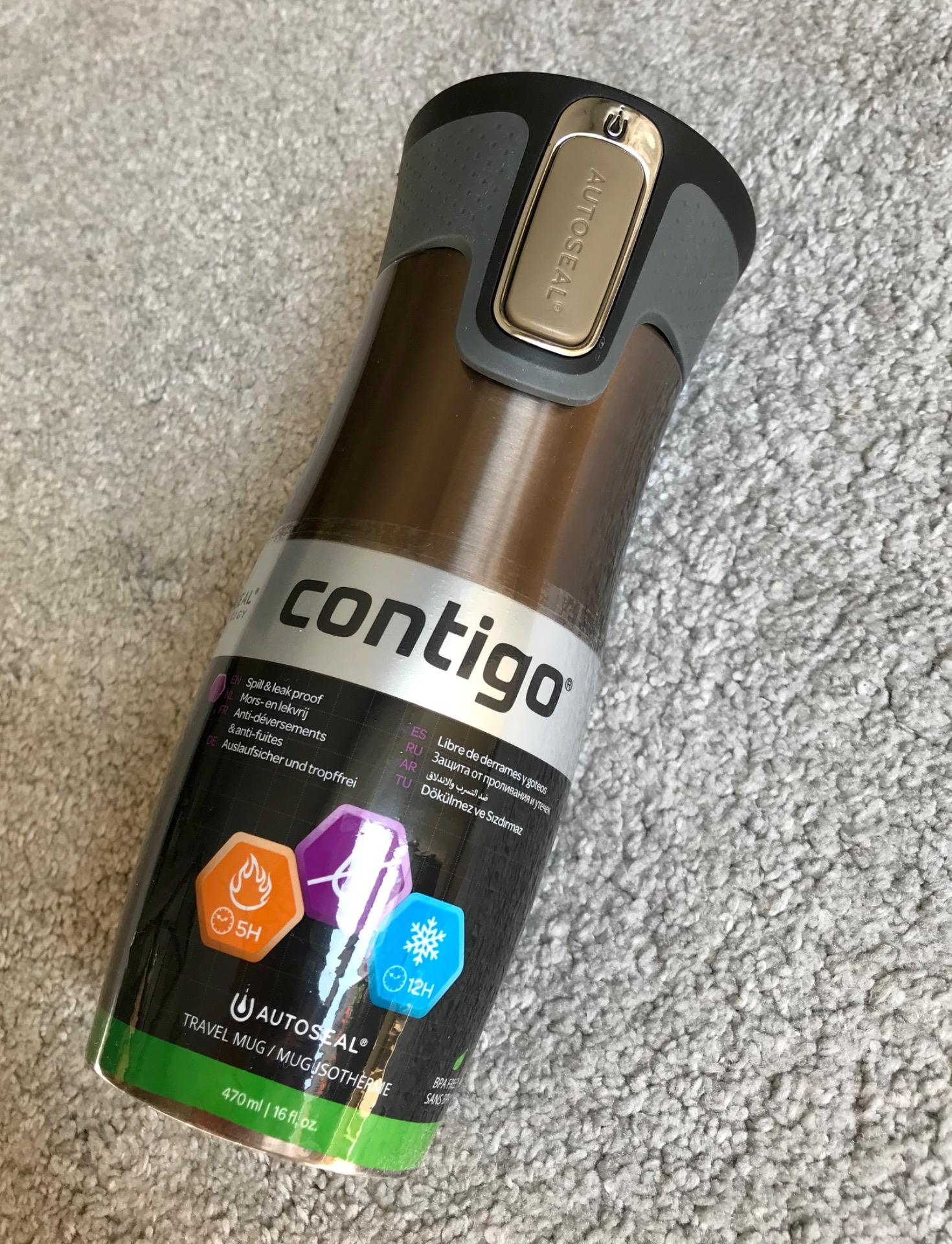 Contigo West Loop 470 Ml brązowy - Ceny i opinie - Ceneo.pl