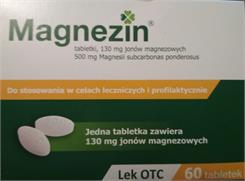 Magnezin 500mg 60 tabl. - Opinie i ceny na Ceneo.pl