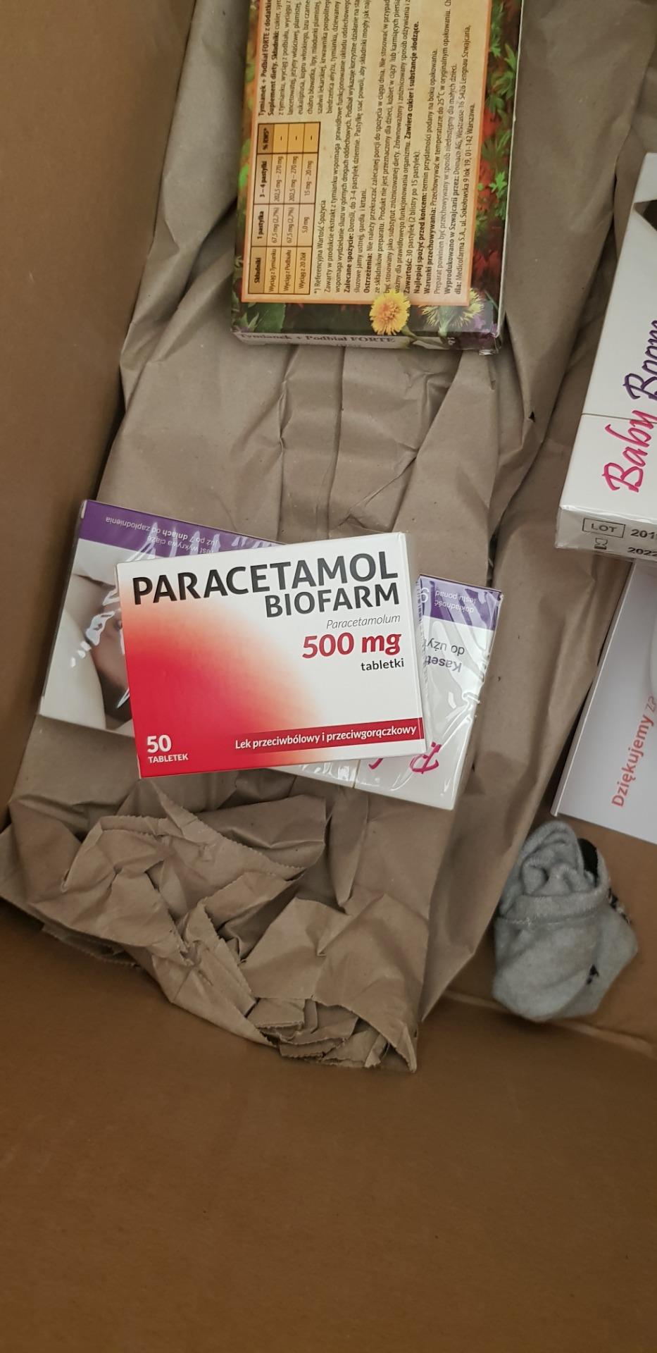 Leki przeciwbólowe Biofarm Paracetamol 500mg 50 tabl. - Opinie i ceny ...