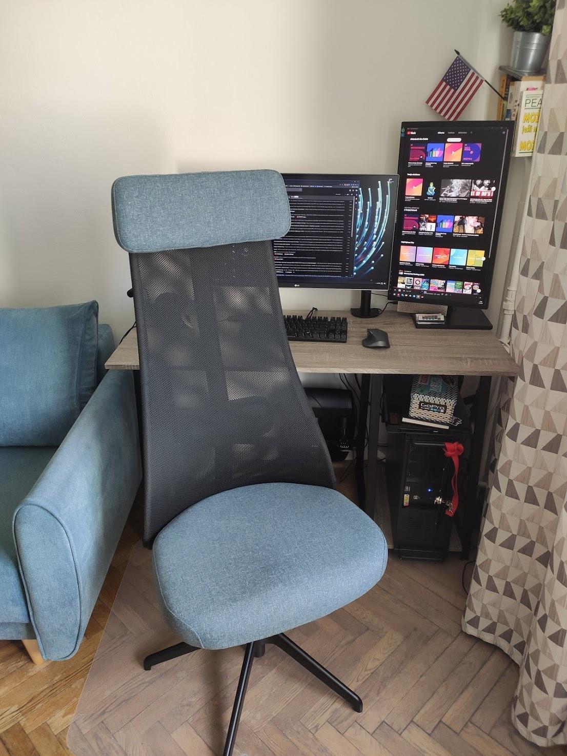 Ikea JÄRVFJÄLLET Krzesło obrotowe (90363553) - Ceny i opinie - Ceneo.pl