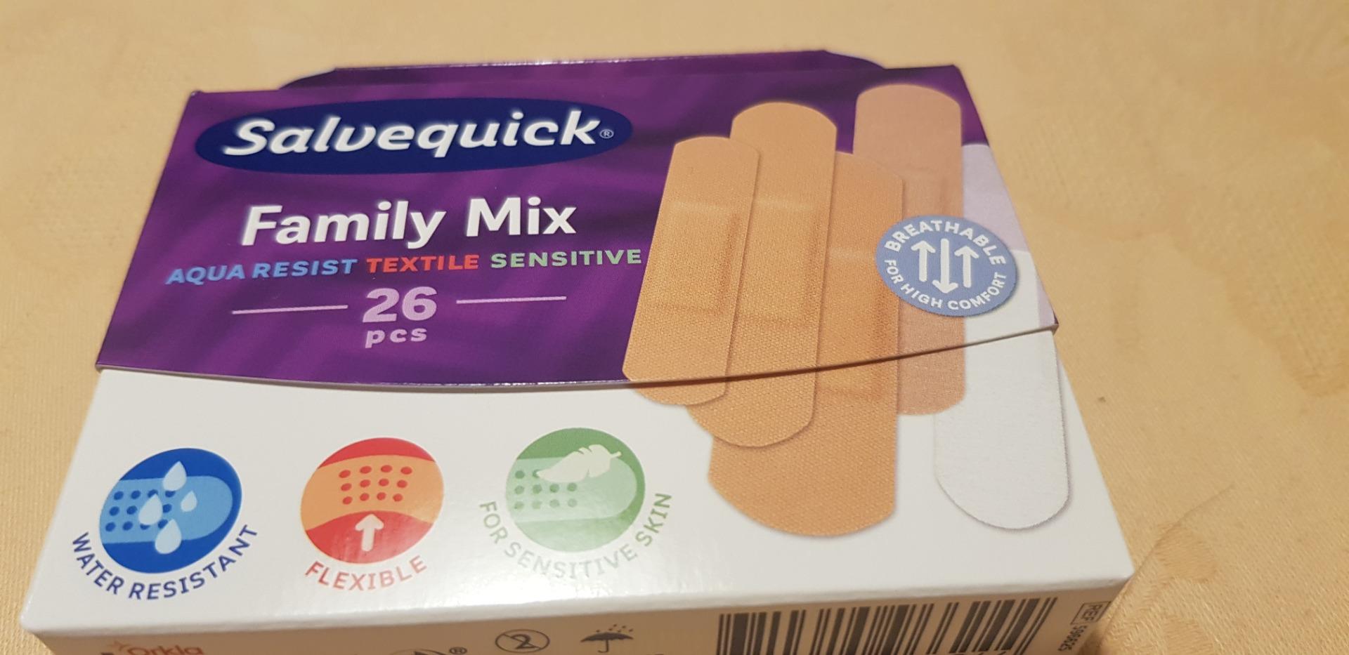 Salvequick Plastry Opatrunkowe Family Mix 26 szt. - Opinie i ceny na ...