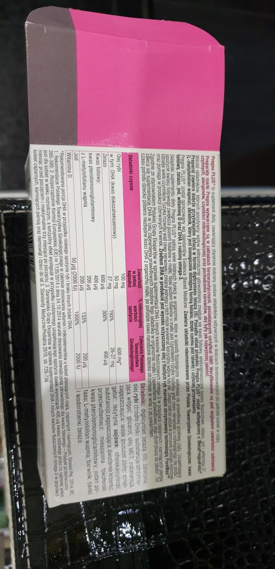 Pregna PLUS 30 kaps. - Opinie i ceny na Ceneo.pl