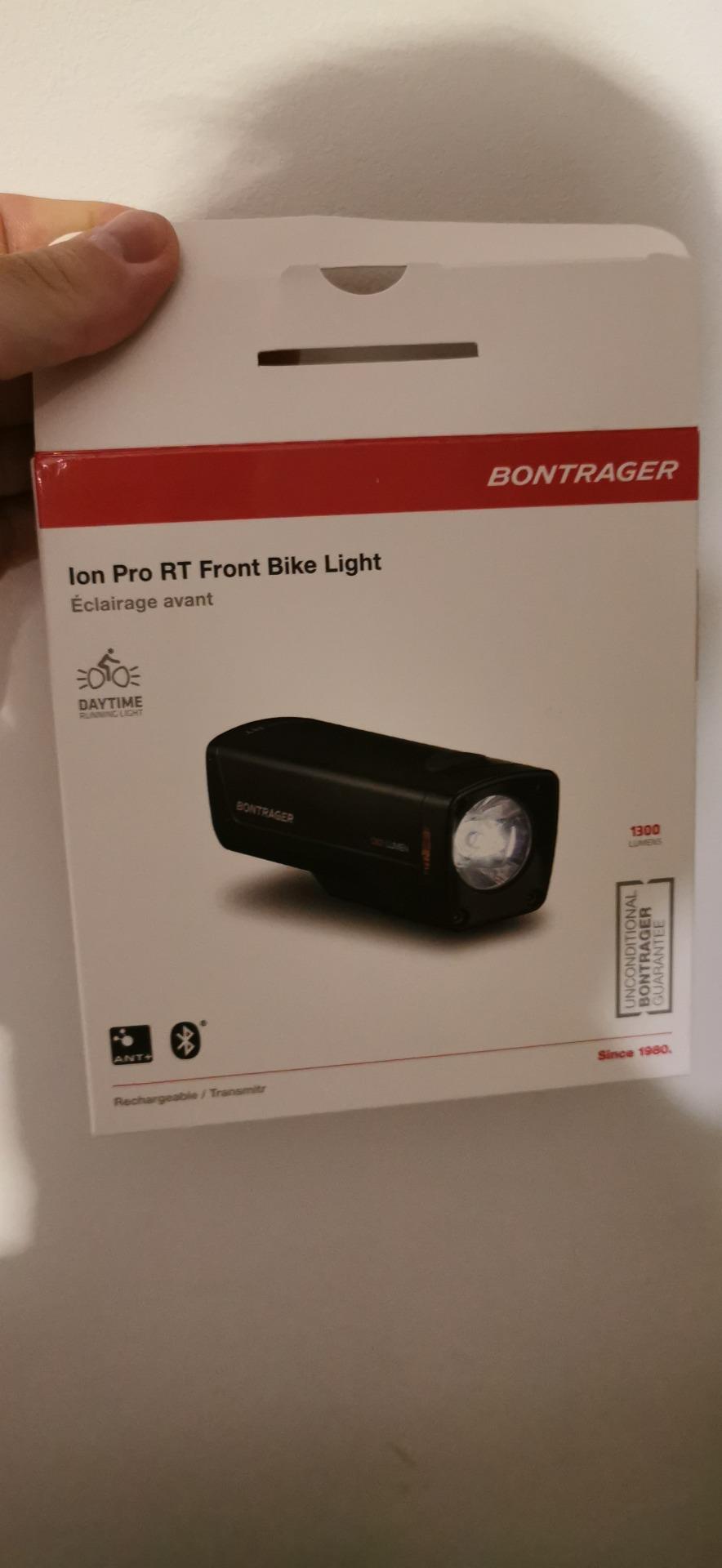 Bontrager Ion Pro Rt Przednia Lampka Rowerowa Czarna - Ceny i opinie ...