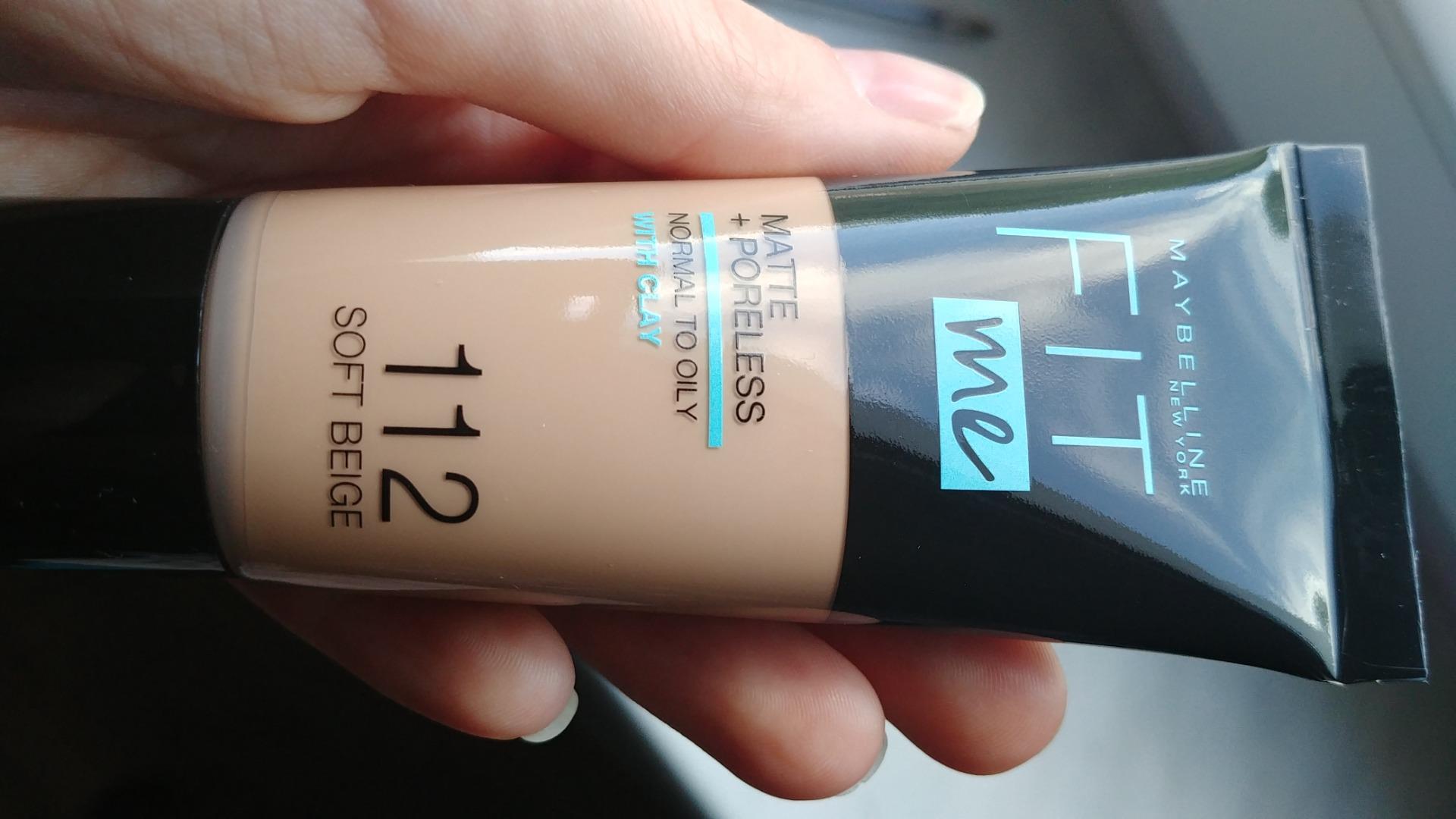 Maybelline New York Fit Me Matte Poreless Podkład Matujący 112 Soft ...