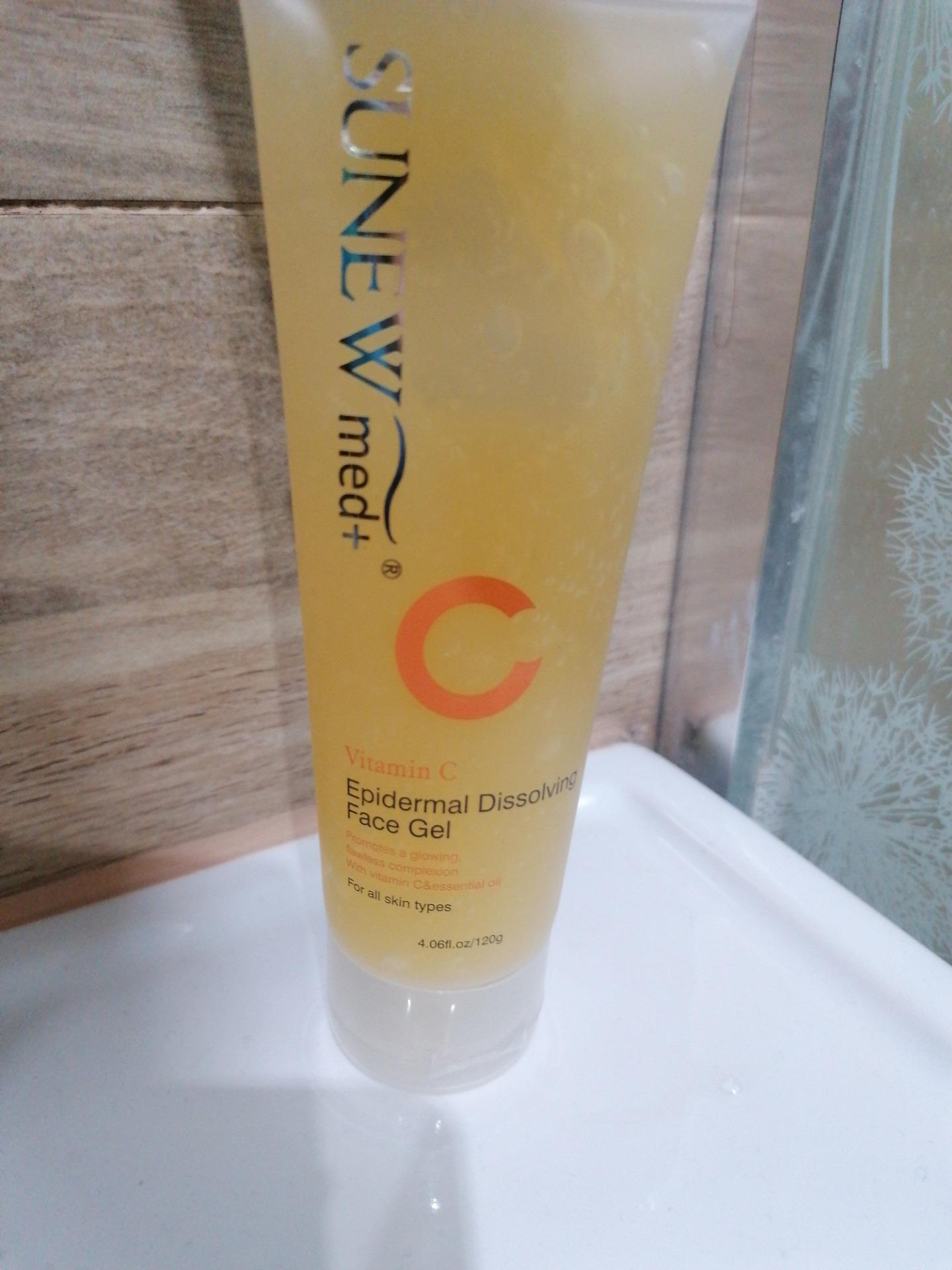 Sunew Med Żel Rozpuszczający Naskórek Do Twarzy Z Witaminą C 120 g ...