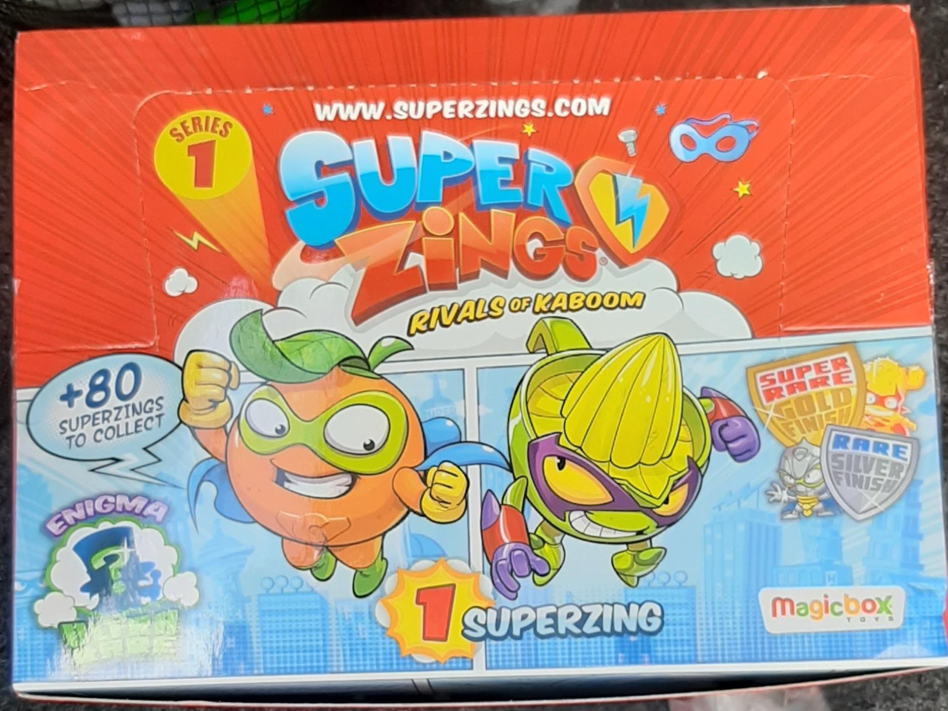 Magic Box Magicbox Super Zings Seria 5 Saszetka 16 Sztuk Superzings ...