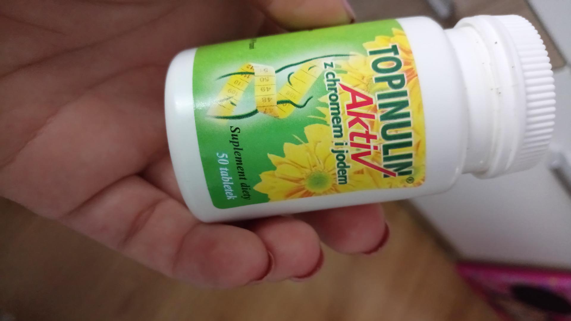 Topinulin Aktive 50 tabletek - Opinie i ceny na Ceneo.pl