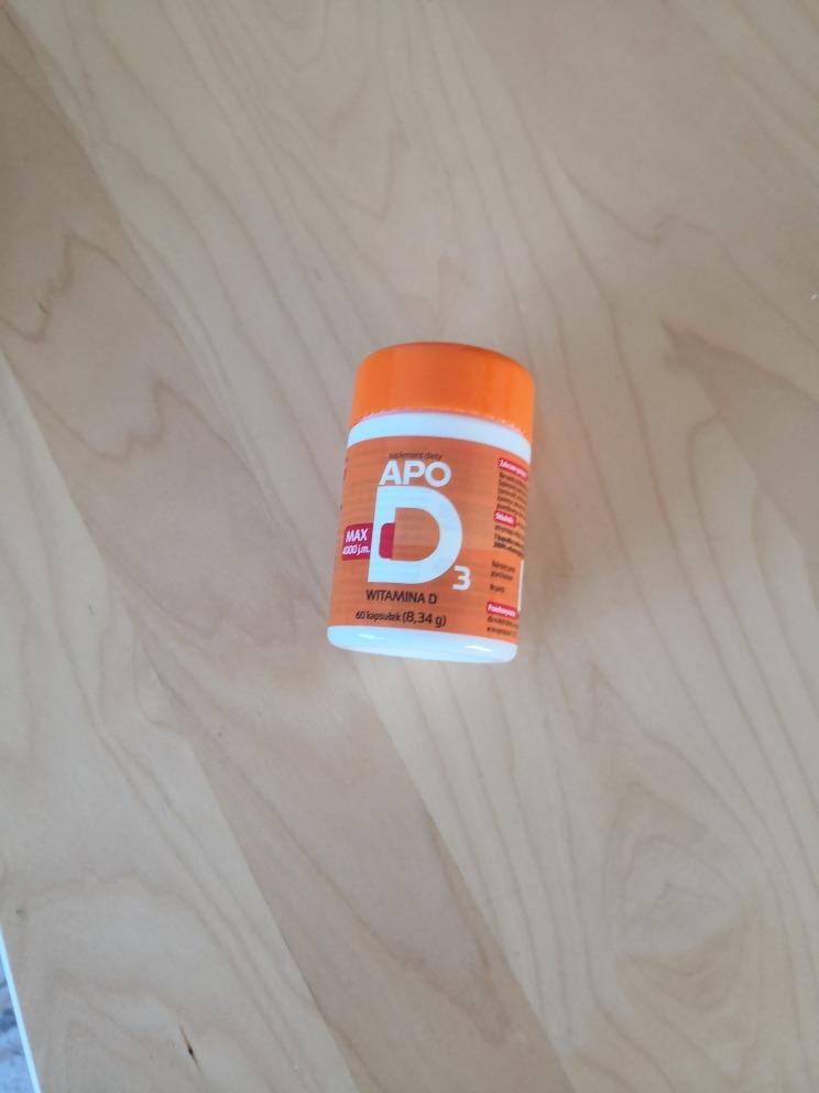 APOD3 Max 4000 j.m. 60 kaps. - Opinie i ceny na Ceneo.pl