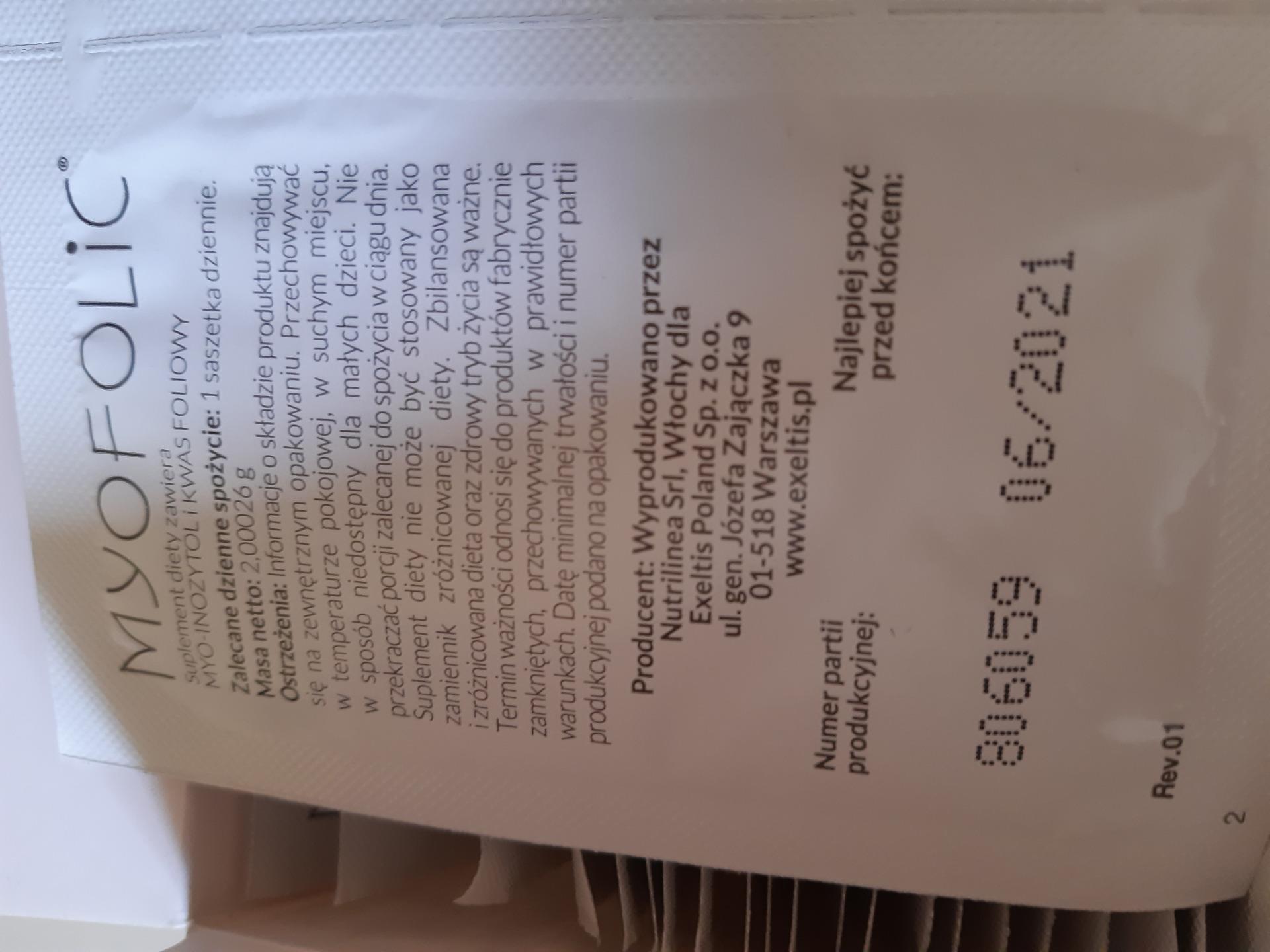 MYOFOLIC 60 sasz. - Opinie i ceny na Ceneo.pl