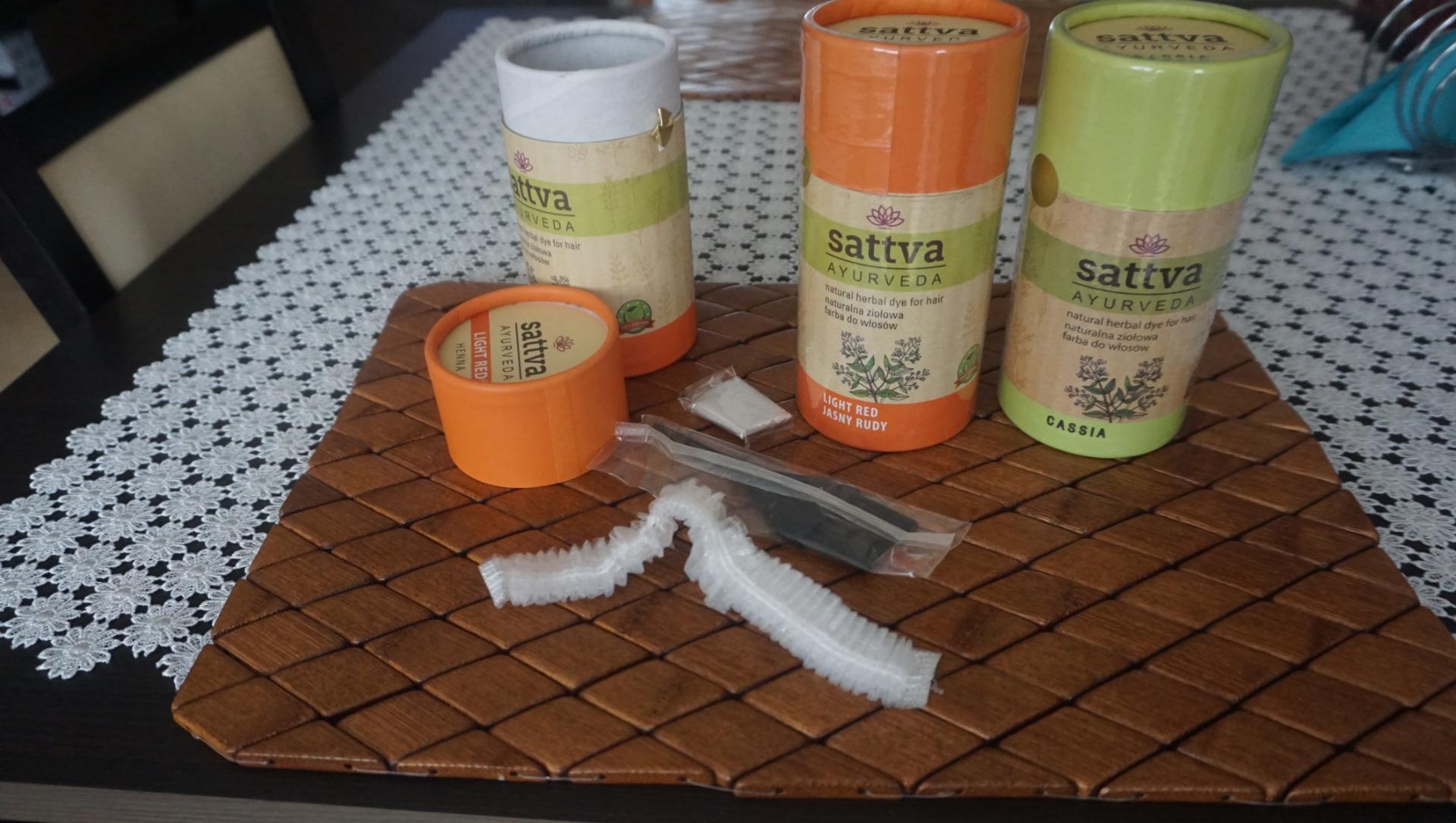 Sattva Ayurveda henna jasny rudy 150g - Opinie i ceny na Ceneo.pl