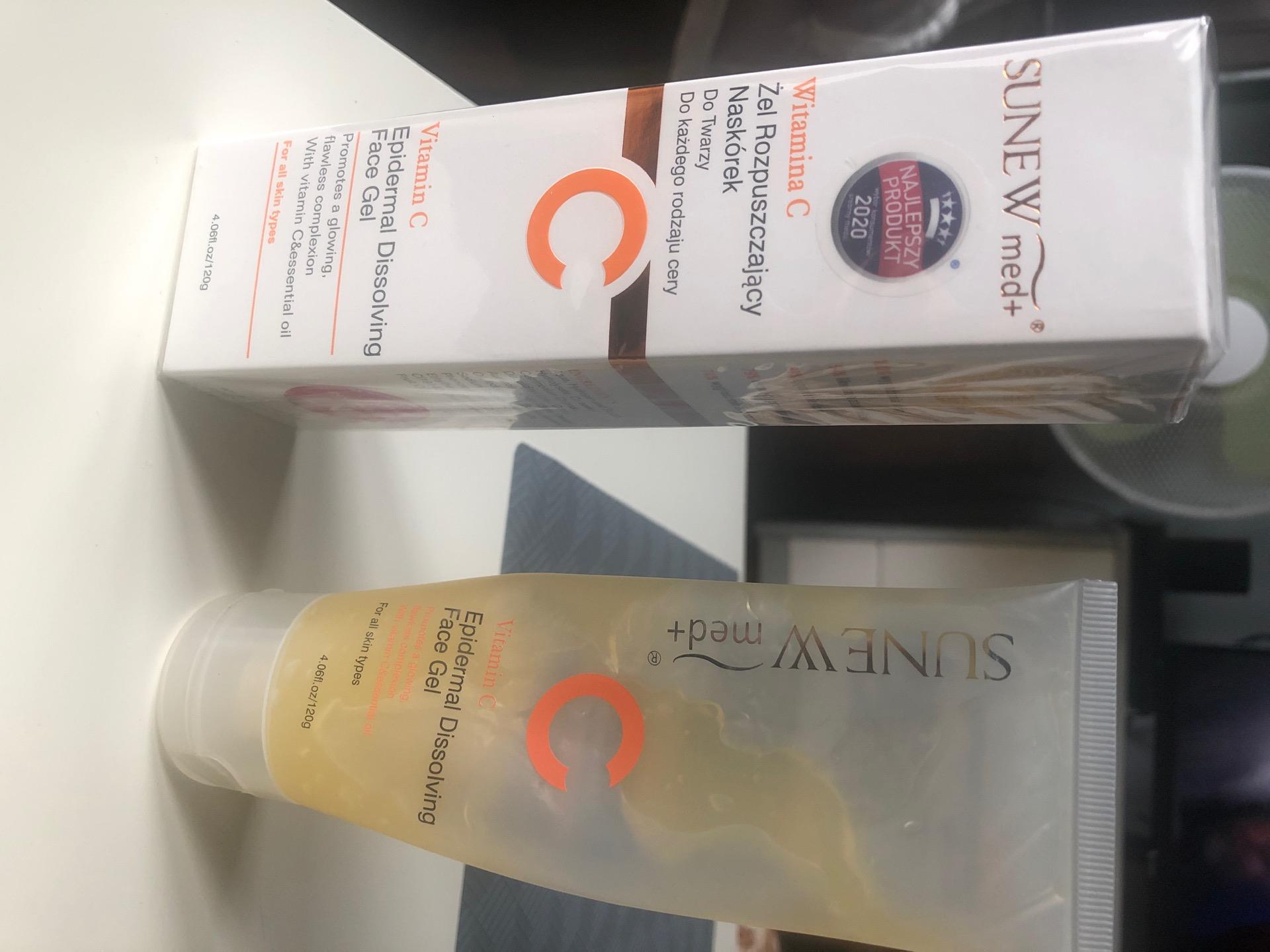 Sunew Med Żel rozpuszczający naskórek do twarzy z witaminą C 120g ...