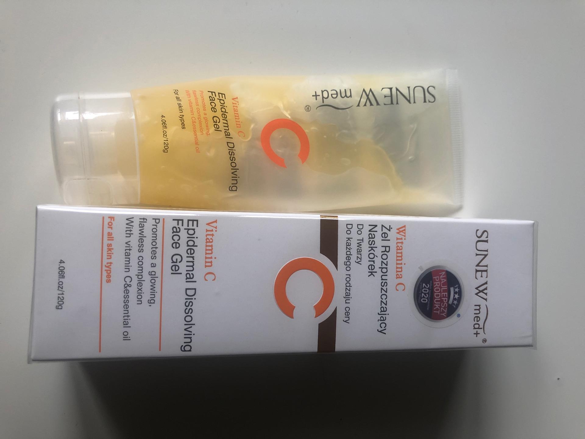 Sunew Med Żel rozpuszczający naskórek do twarzy z witaminą C 120g ...