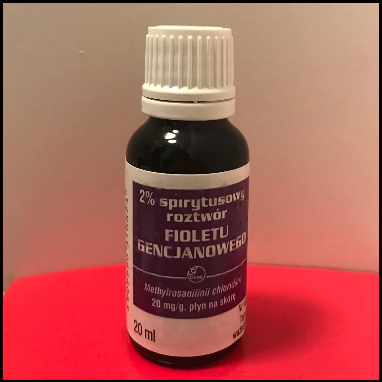 Gemi Fiolet gencjanowy 2% roztwór spirytusowy 20ml - Opinie i ceny na ...